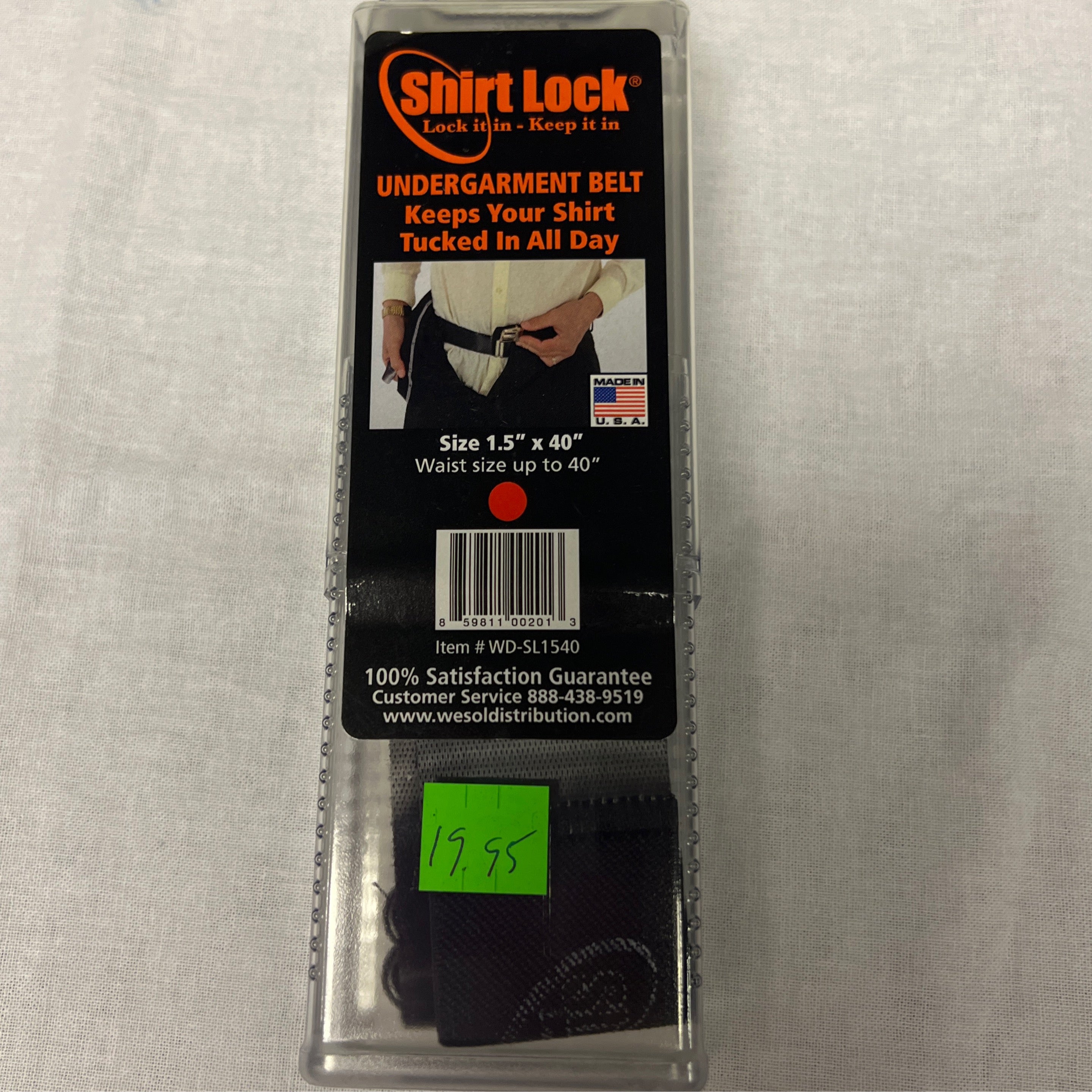Shirt Lock-Undergarmet Belt | Pensacola Safety Warehouse