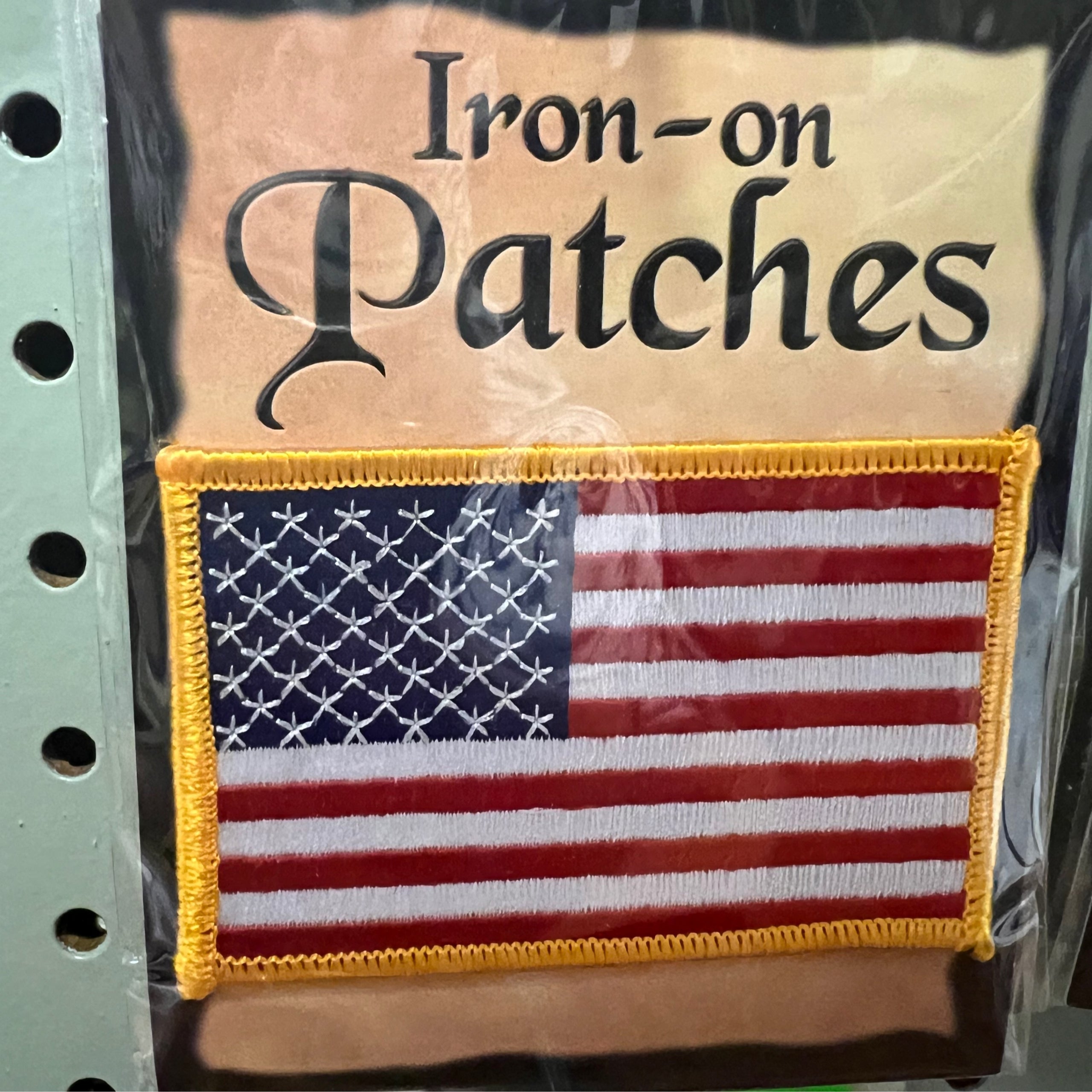Iron-On-US Flag | Pensacola Safety Warehouse