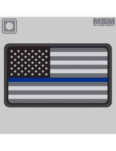 MilSpec - Thin Blue Line Morale Flag | Pensacola Safety Warehouse